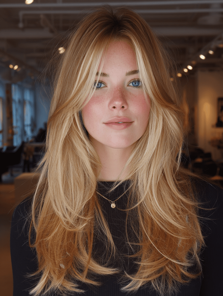 Face Framing Layers: Transform Your Look with These Long Layered ...