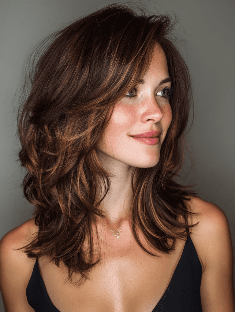Medium Length Hair with Layers:Styles for Every Face Shape & Hair Type ...