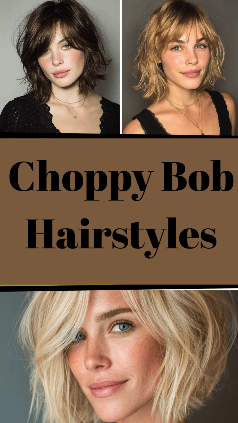 Unlock Effortless Style: Why Choppy Bob Hairstyles Are Taking Over ...