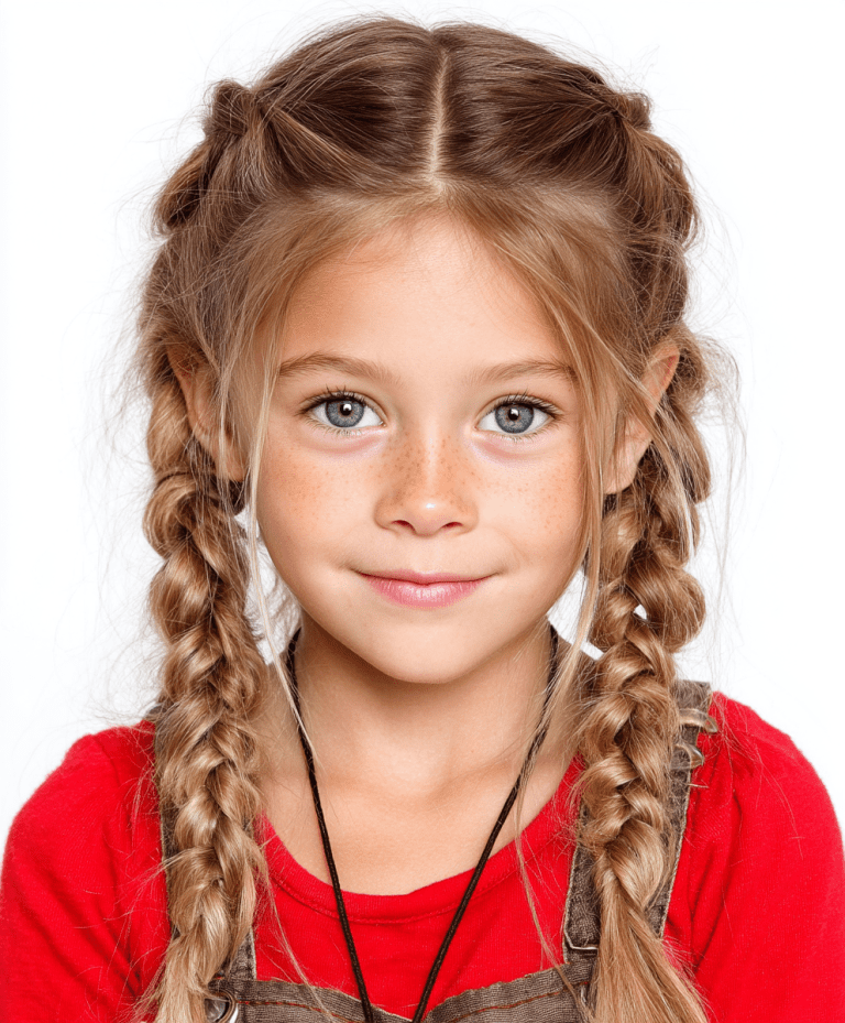 Picture Day Perfection: Cute & Easy Hairstyles for Girls - Tress Inspired