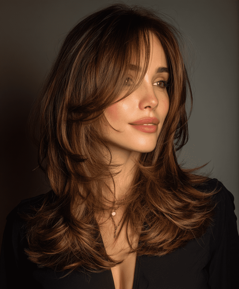 Medium Length Magic: Find Your Perfect Layered Haircut + Styling ...
