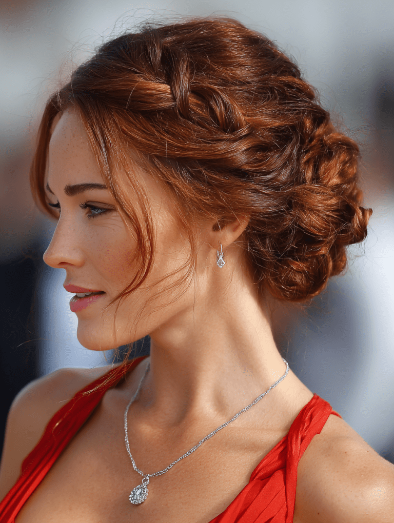 Updo Hairstyles For Prom: Low Bun Elegance & Simple DIY Styles - Tress ...