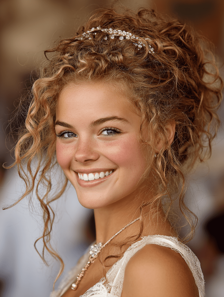Prom Curly Hairstyles: 35 Stunning Looks for Natural Curls & Updos ...